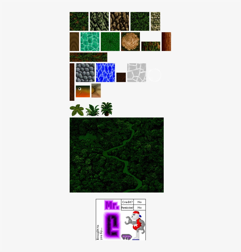 Jungle Land - Sprites - 347x780 PNG Download - PNGkit