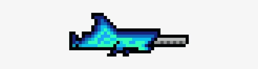 Sharknado - Terraria Mega Shark Sprite - 520x240 PNG Download - PNGkit