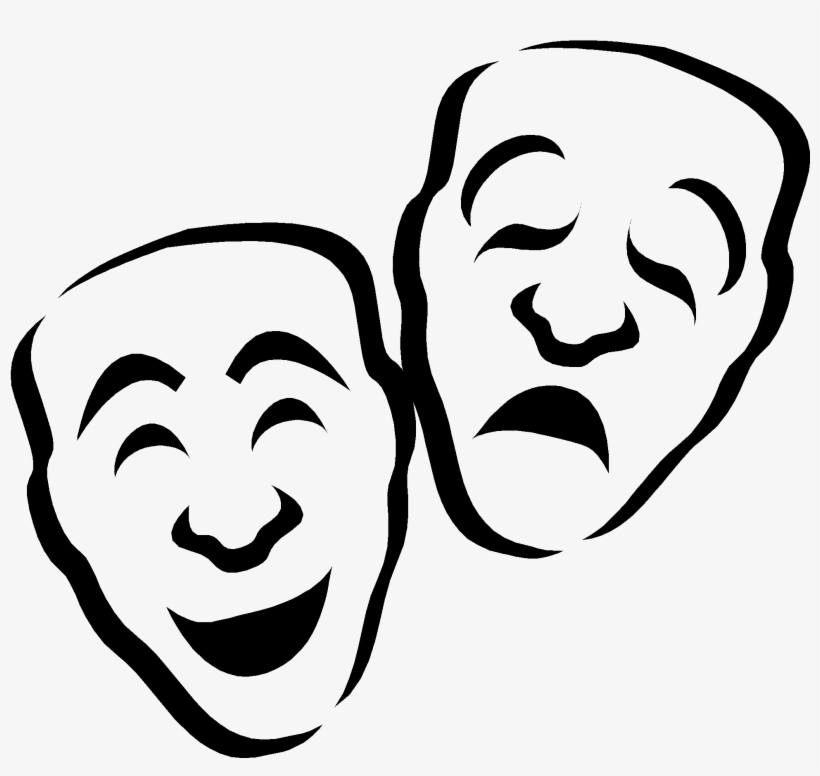 William Shakespeare - Happy And Sad Face - 2076x1867 PNG Download - PNGkit