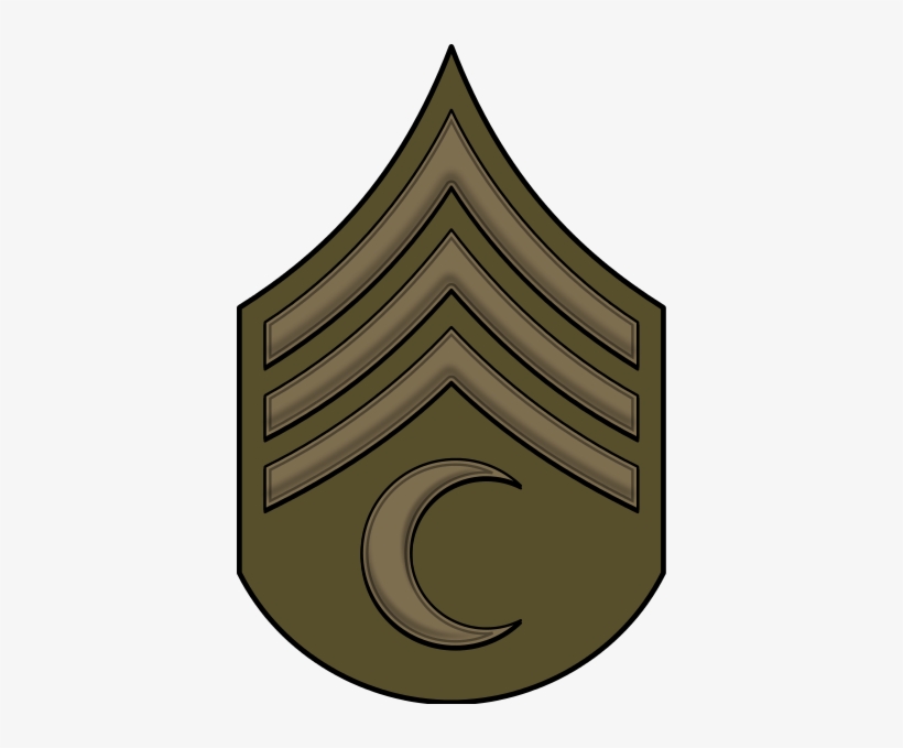 Mess Sergeant Rank Insignia , U - Sergeant - 390x599 PNG Download - PNGkit
