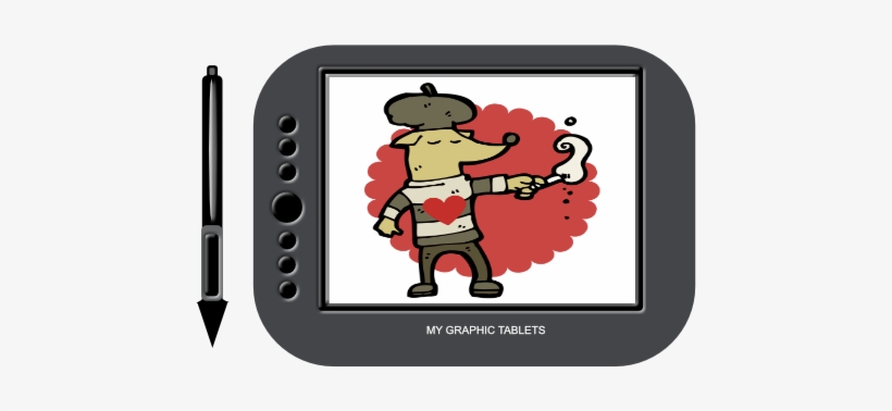 Download Transparent Reviewing A Tablet For Drawing - Wacom Intuos Pro ...