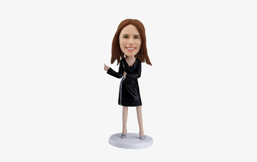 Personalized Bobblehead Dancing Girl - Girl Bobble Head - 400x458 PNG ...