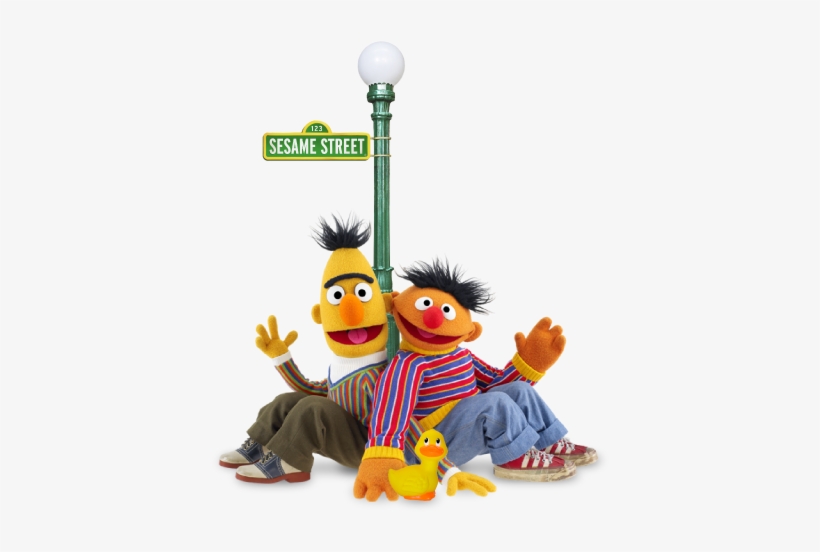 Bert & Ernie For Your Garmin Gps - Muppets Bert And Ernie - 408x477 PNG ...