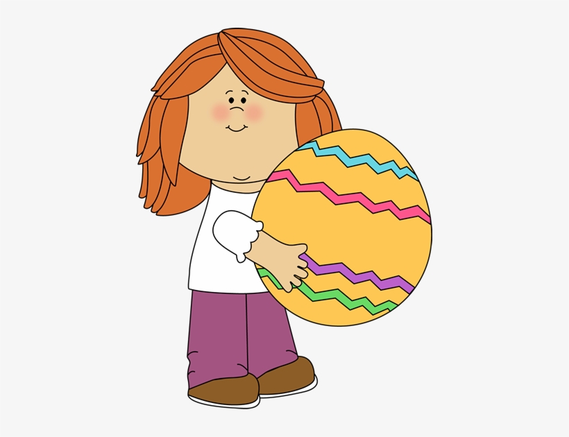 Easter Kids Clip Art - Easter Kids Clipart - 427x550 PNG Download - PNGkit