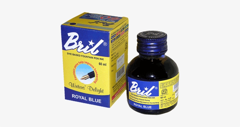 Bril Ink Bottle 60 Ml - Bril Fountain Pen Ink - 660x450 PNG Download ...
