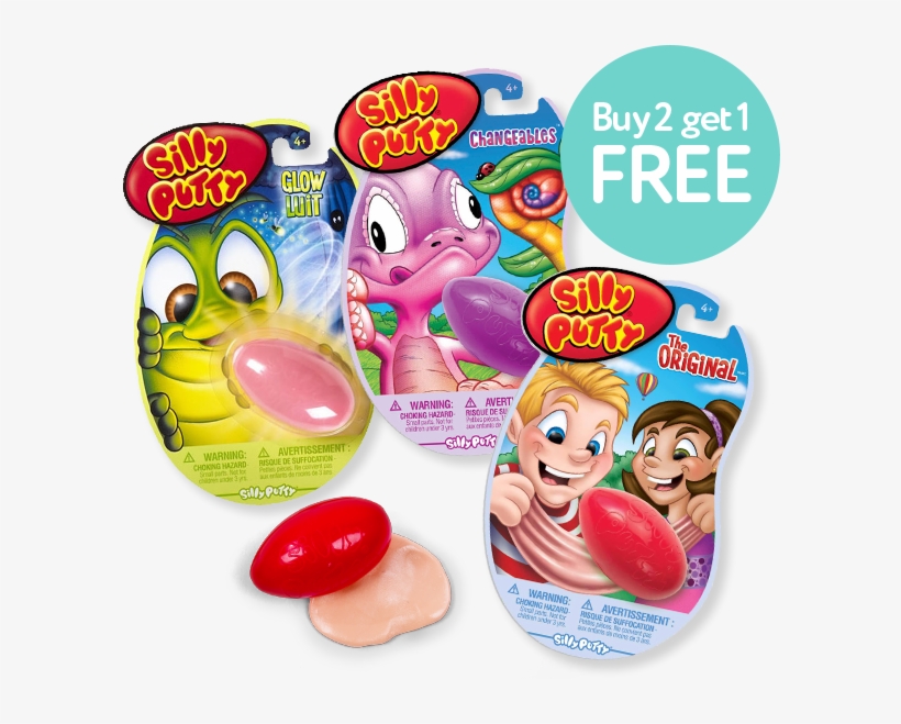 All Silly Putty - Crayola Silly Putty Original Pack Of 8 - 600x600 PNG ...
