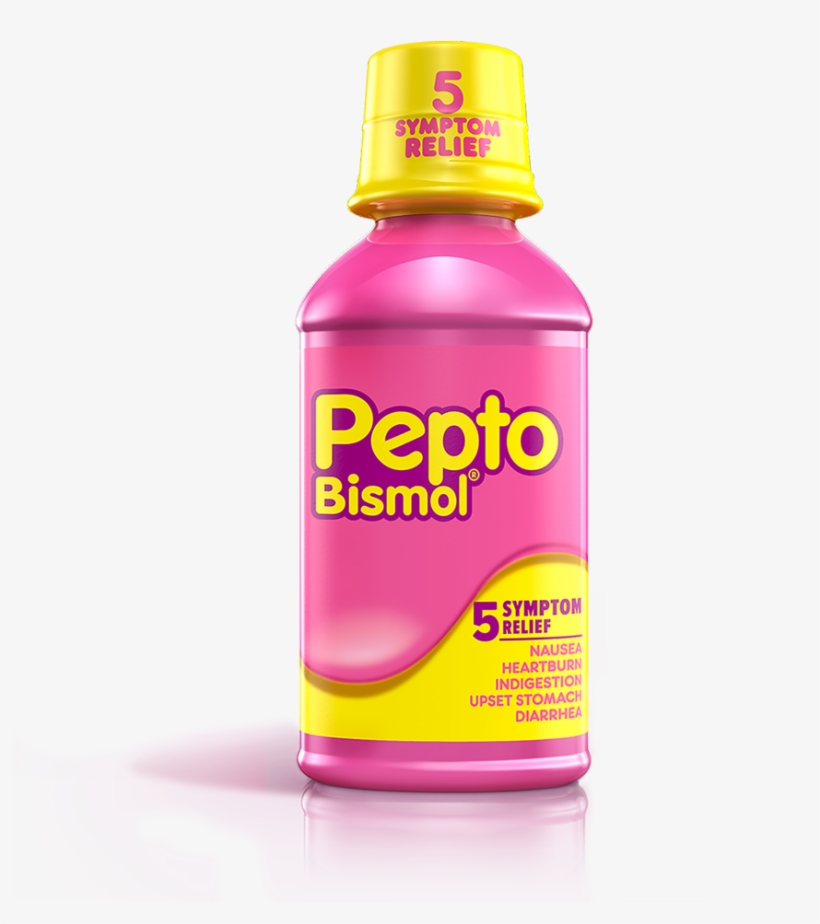 8ozpeptooriginal - Pepto Bismol Cherry - 1210x1083 PNG Download - PNGkit