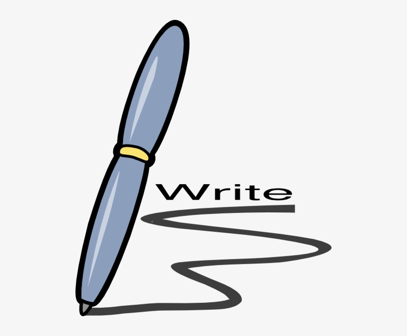 Cartoon Pen And Paper - 516x597 PNG Download - PNGkit