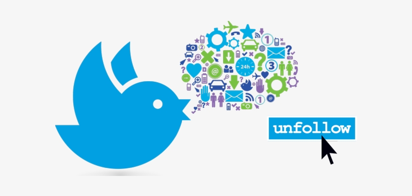 Unfollow Twitter - Microblogging - 700x318 PNG Download - PNGkit