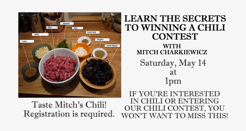 Secrets To Winning A Chili Contest - Cook-off - 704x365 PNG Download ...