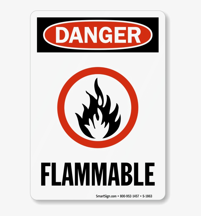Danger Fire Transparent Background - Roof Access Authorized Personnel ...
