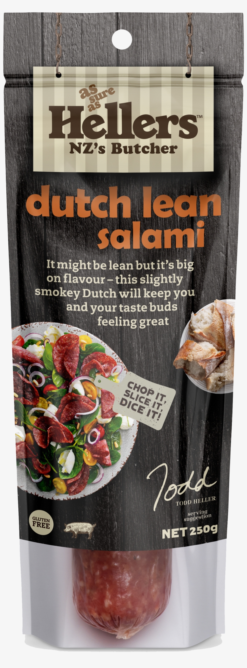 Danish Salami Chub - Pepperoni - 375x590 PNG Download - PNGkit