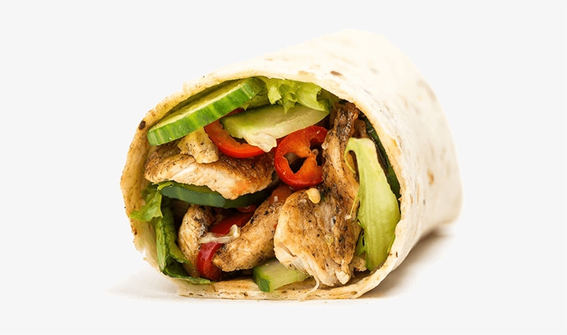 Chipotle Chicken - Wrap Roti - 600x600 PNG Download - PNGkit