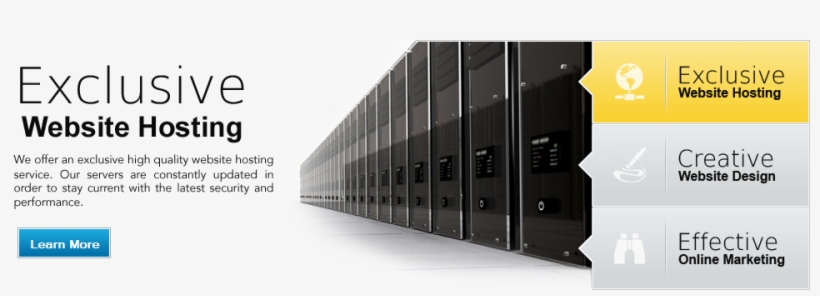 Exclusive Website Hosting - Creative Web Design Banner Png - 960x300 ...