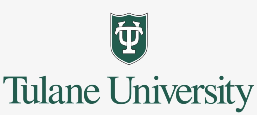 Tu Shield In Black And Green Centered Over Tulane University - Tulane ...