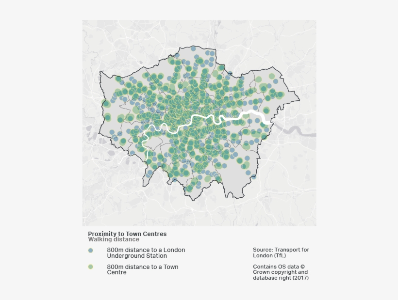 Download Transparent This Figure Overlays The Areas Of London Within ...