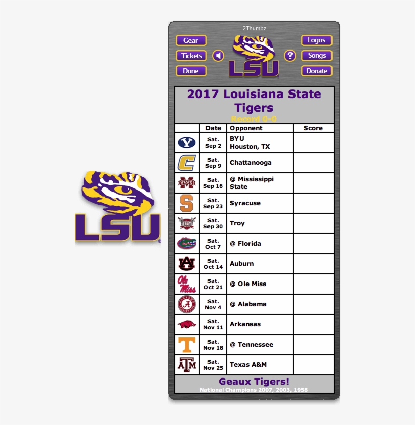 Pin By Rio Mac Apps Widgets Wallpapers On Lsu Tigers - Lsu Tigers ...