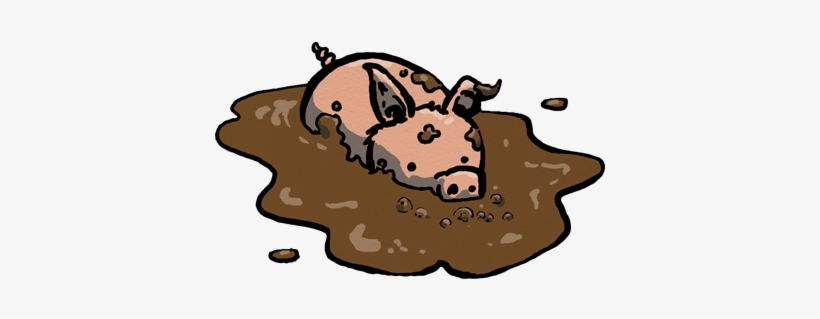 Pig Post - Illustration - 500x524 PNG Download - PNGkit
