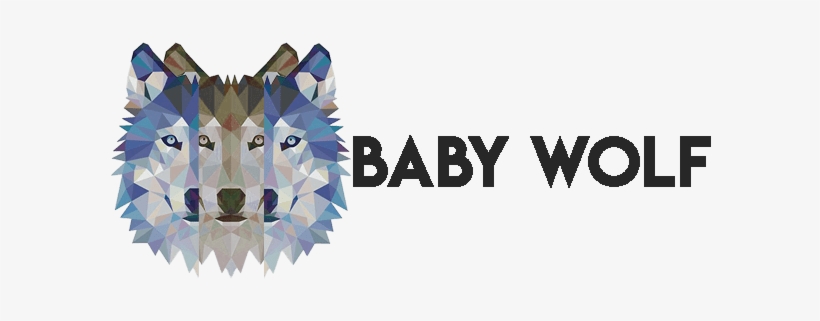 Download Transparent Baby Wolf - Origami Decals By Ambiance Sticker ...