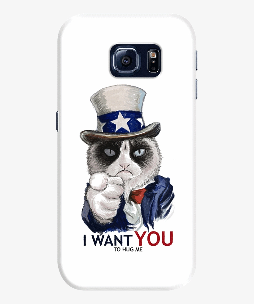 Dailyobjects Uncle Sam Cat Case For Samsung Galaxy - Uncle Sam Cat ...