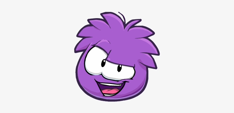 New Style Sassy Purple Puffle - Club Penguin Purple Puffle - 382x333 ...