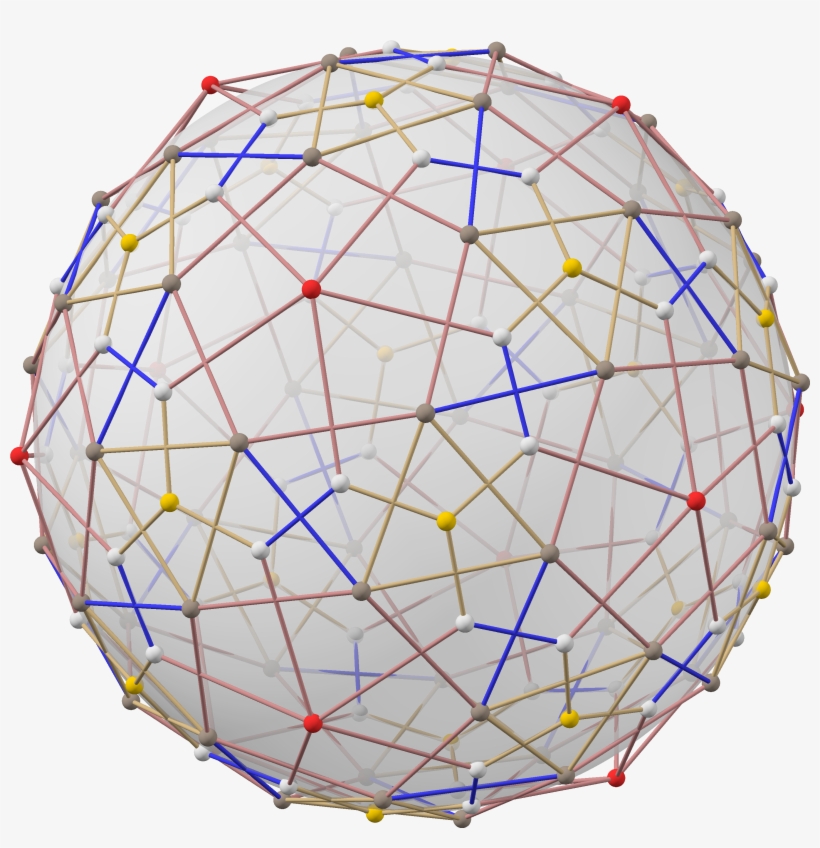 Polyhedron Snub 12-20 Right And Dual In Sphere - 4000x4000 PNG Download ...