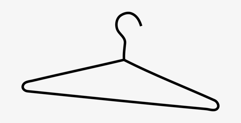 Hanger Coat Hanger Wardrobe Clothing Coat - Coat Hanger Vector ...