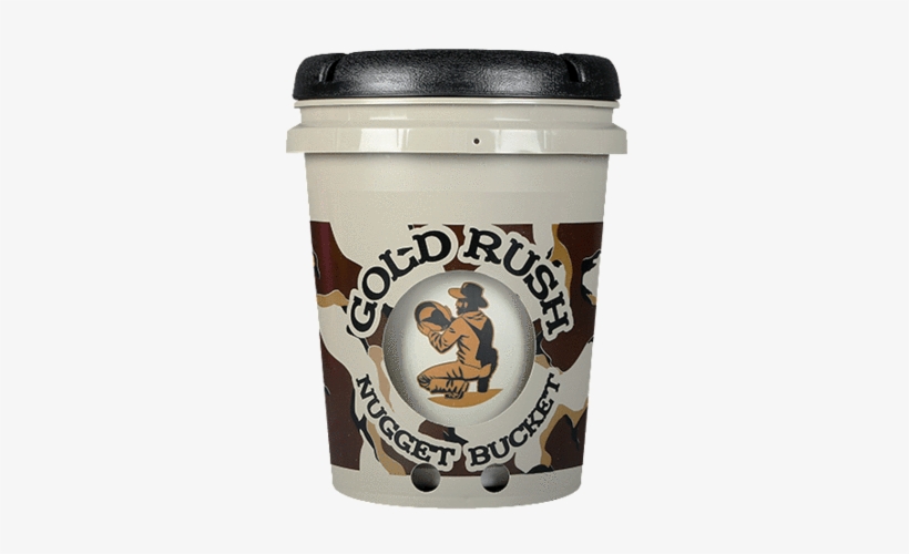 Gold Rush Nugget Bucket - Patented Gold Panning Kit - 362x480 PNG ...