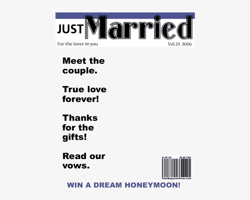 Wedding Magazine Cover Png 457x600 PNG Download PNGkit