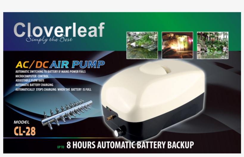 Cloverleaf Ac/dc Air Pump Cl28 - Cloverleaf Cl 20 Air Pump - 950x1000 ...