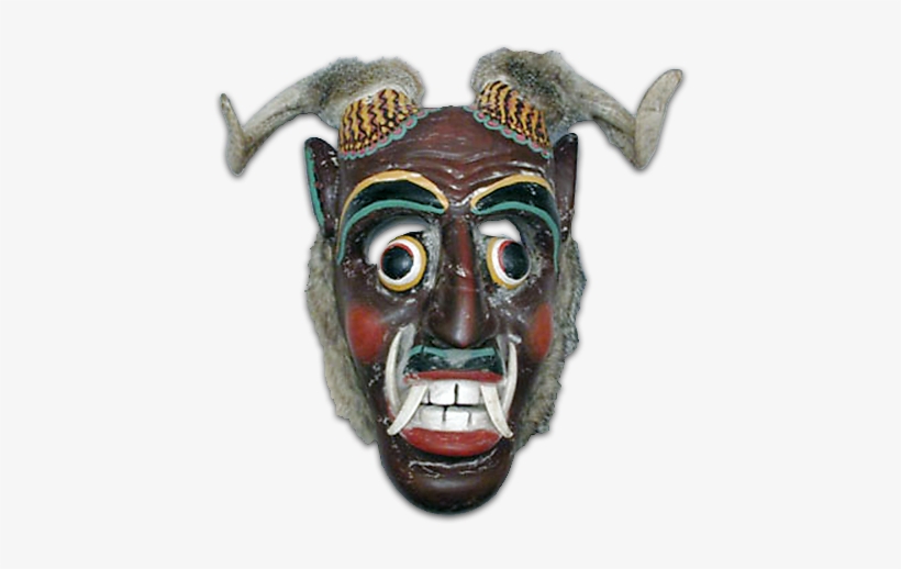 Devil-mask - Mexican Devil Mask - 438x438 PNG Download - PNGkit