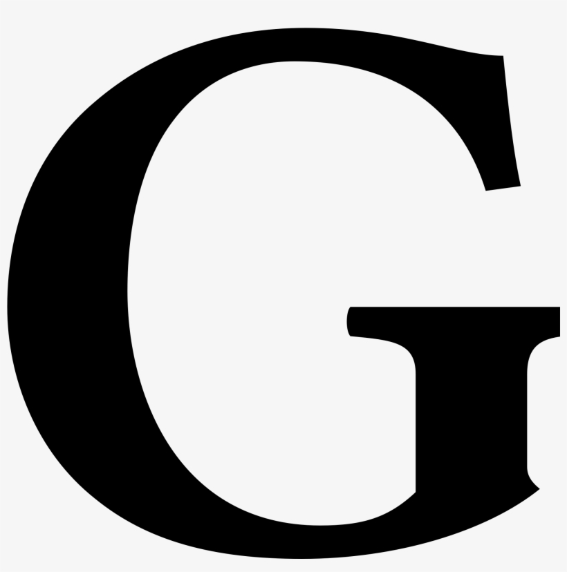 Open - Huruf G - 2000x2000 PNG Download - PNGkit