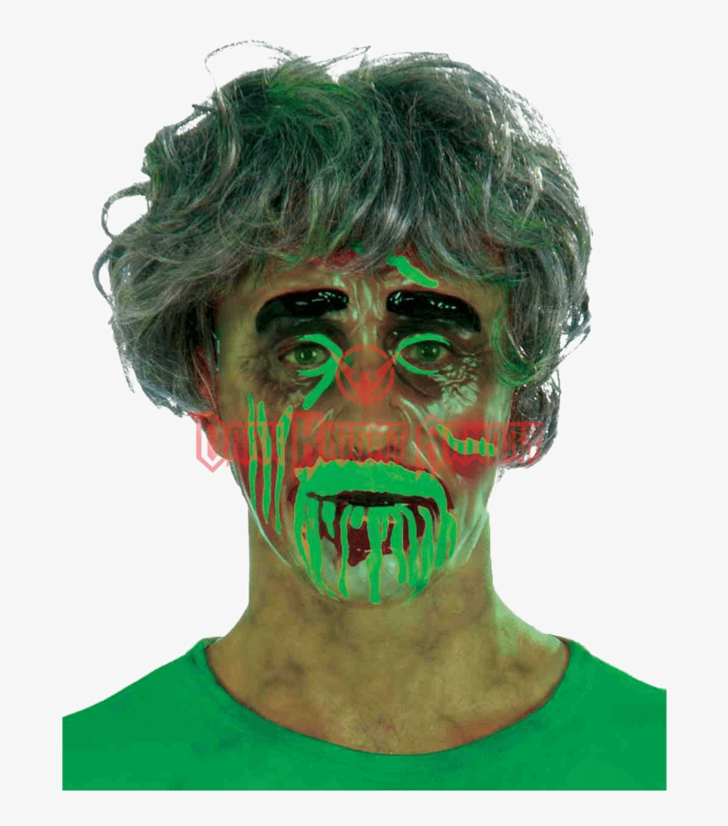 Transparent Male Biohazard Zombie Mask - Costume - 850x850 PNG Download ...