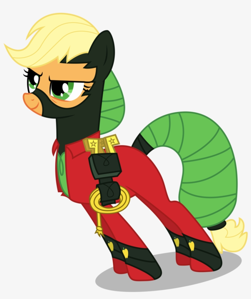 Applejack Running Vector
