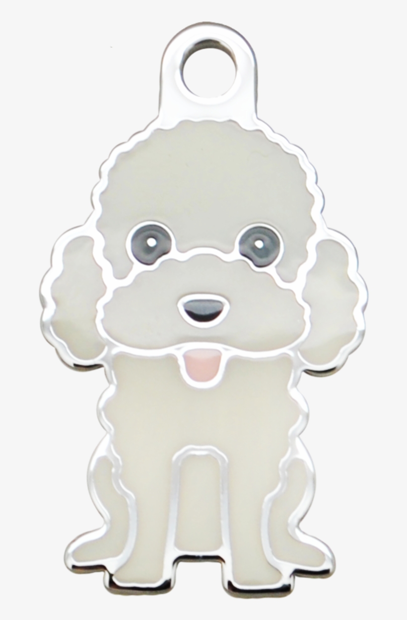 White Poodle Sm Dog Bone - 貴 婦 狗 卡通 - 704x1200 PNG Download - PNGkit