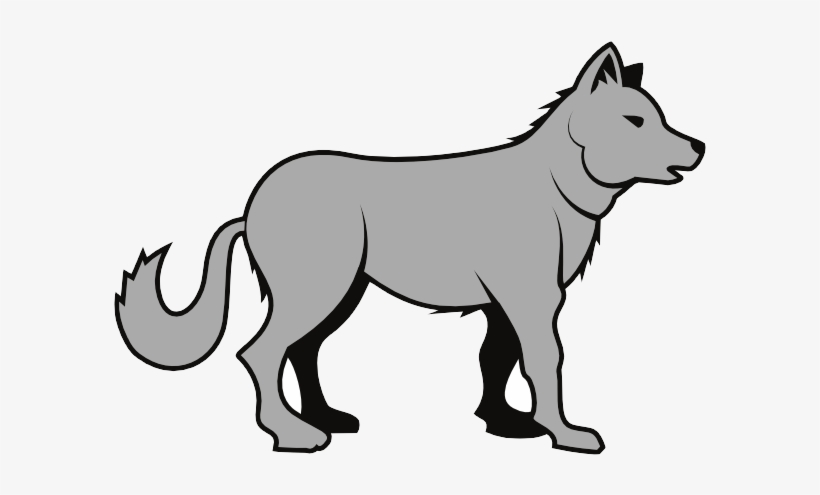 Vector Wolf Clip Art - Wolf Clipart Png - 600x422 PNG Download - PNGkit