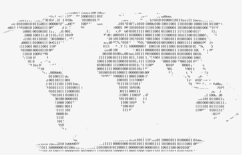 The World Map From A Code Free - World Map Digital Png - 1920x1132 PNG ...
