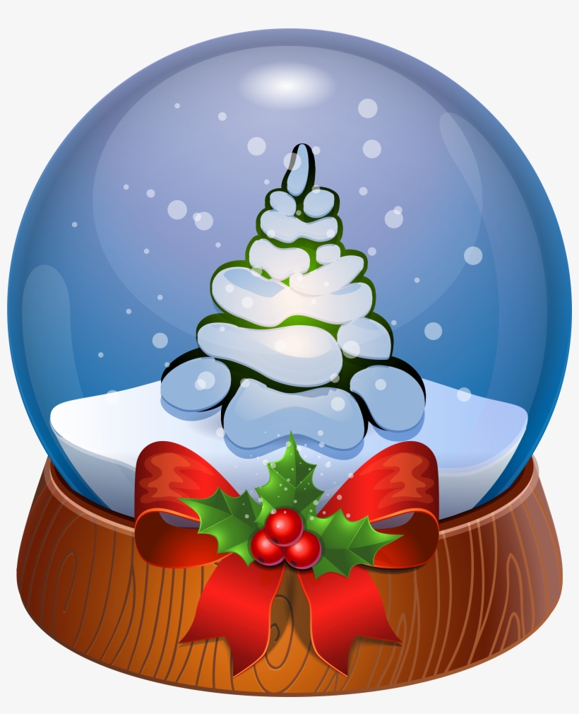 Download Transparent Christmas Snow Globe Clip Art - PNGkit