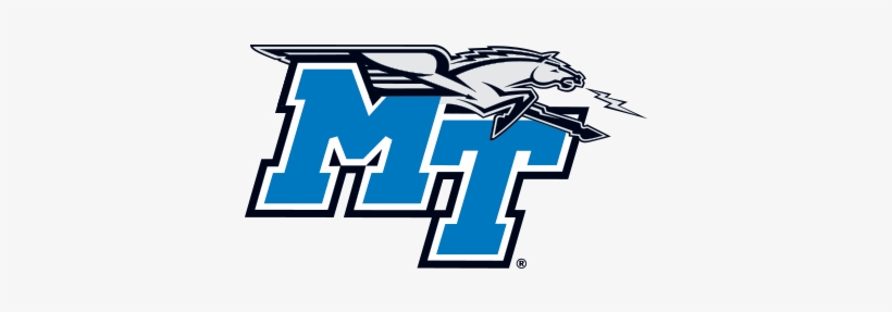 Download Transparent Middle Tennessee State Blue Raiders Logo - Middle ...