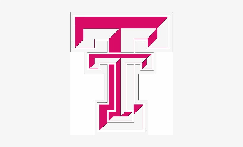 Texas Tech Logo - Pink Texas Tech Logo - 364x436 PNG Download - PNGkit