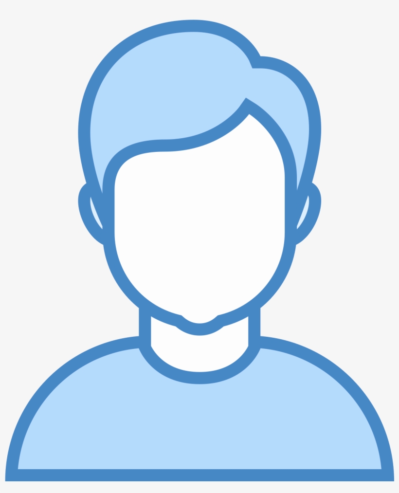 It Is The Drawing Of An Enclosed Outline Of The Front - User Icon ...