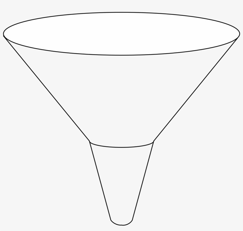 Open - Visio Funnel Shape - 2000x1800 PNG Download - PNGkit