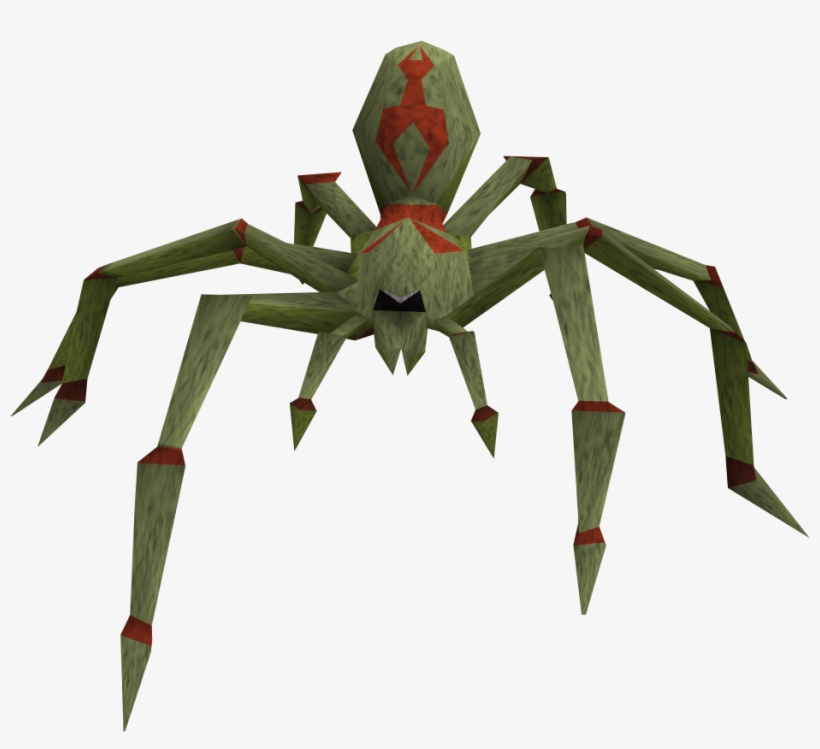 The Runescape Wiki - Jungle Spider - 935x809 PNG Download - PNGkit
