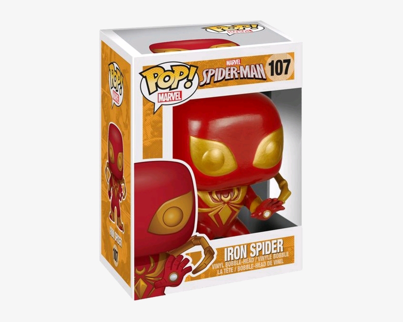 Iron Spider Us Exclusive Pop Vinyl Figure - Iron Spider Funko Pop ...