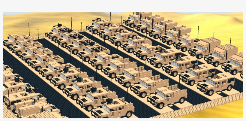 My Lego Humvee Assembly Line - Humvee - 1366x606 PNG Download - PNGkit