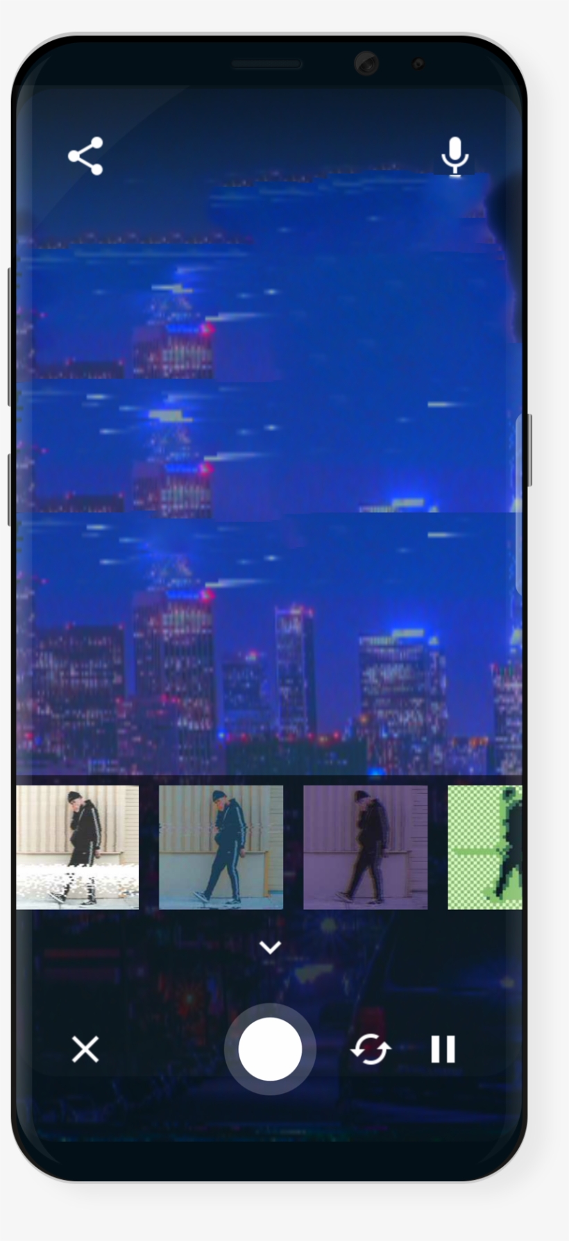 More Than 40 Vhs, Glitch And Vaporwave Effects Ready - Android ...