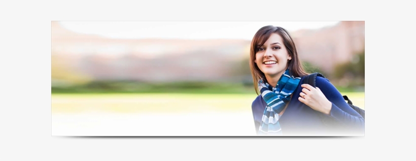 Ielts Students Girl - 620x248 PNG Download - PNGkit