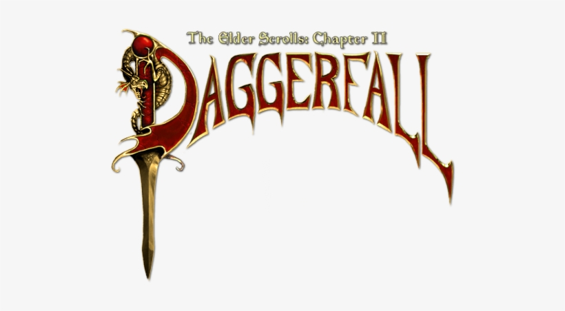 The Elder Scrolls Ii - Elder Scrolls Daggerfall Logo - 504x372 PNG ...