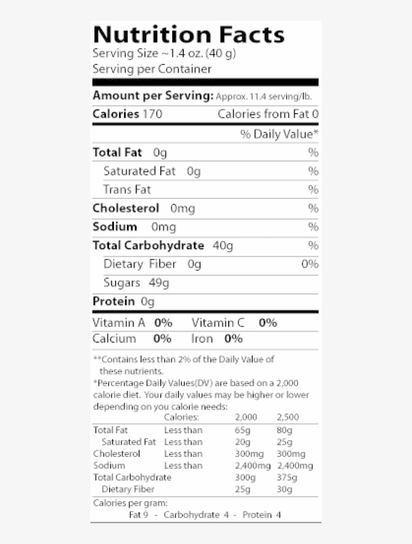 Bok Choy Soup - Nutrition Label - 612x792 PNG Download - PNGkit
