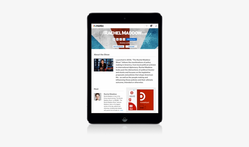 Msnbc Screens 2 - 960x583 PNG Download - PNGkit